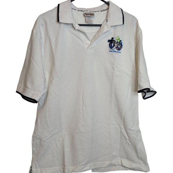 Disney | Shirts | Walt Disney World Polo Shirt 206 Pullover Embroidered ...